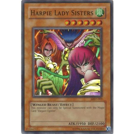 CARTA Harpie Lady Sisters YU-GI-OH | Shopee Brasil