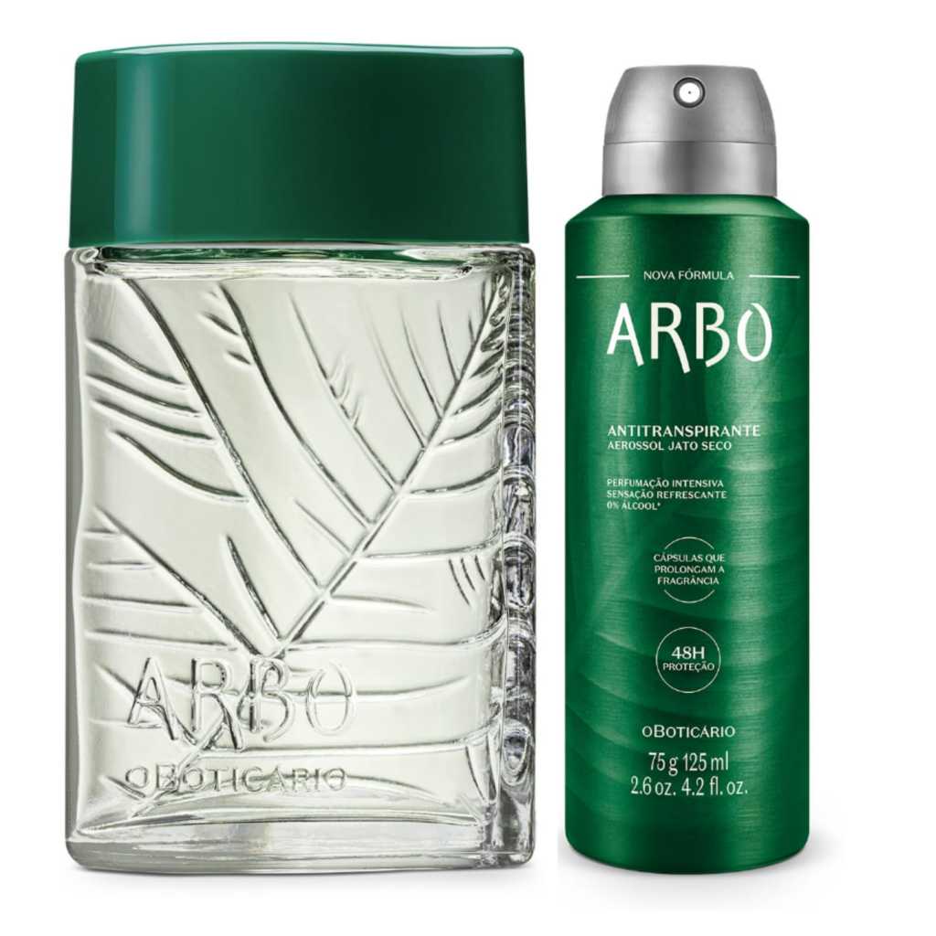 Kit Presente Masculino Perfume Arbo Tradicional 100ml + Desodorante ...