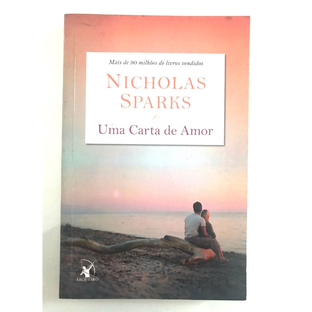 LIVRO: UMA CARTE DE AMOR - NICHOLAS SPARKS | Shopee Brasil