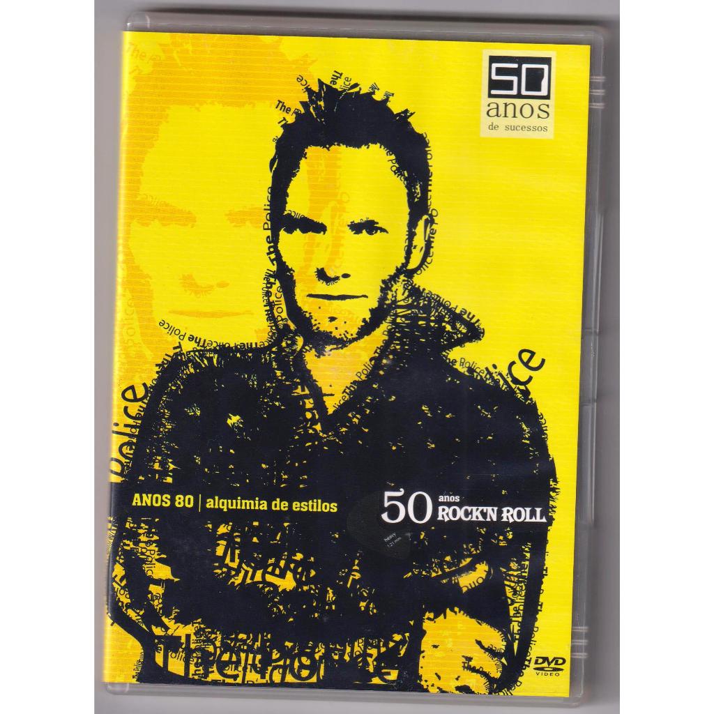DVD Anos 80 Alquimia de Estilos - 50 Anos de Rock 'N Roll - Original Clipes Internacionais ...
