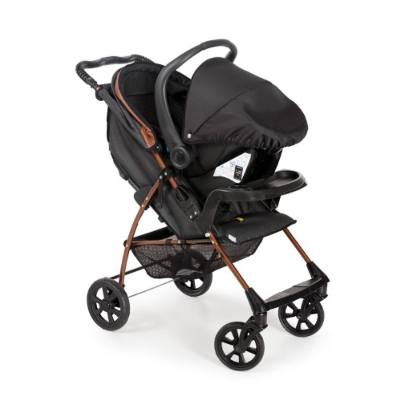 Carrinho de Bebe com Bebe Conforto Romano Travel System 4 Posições ...