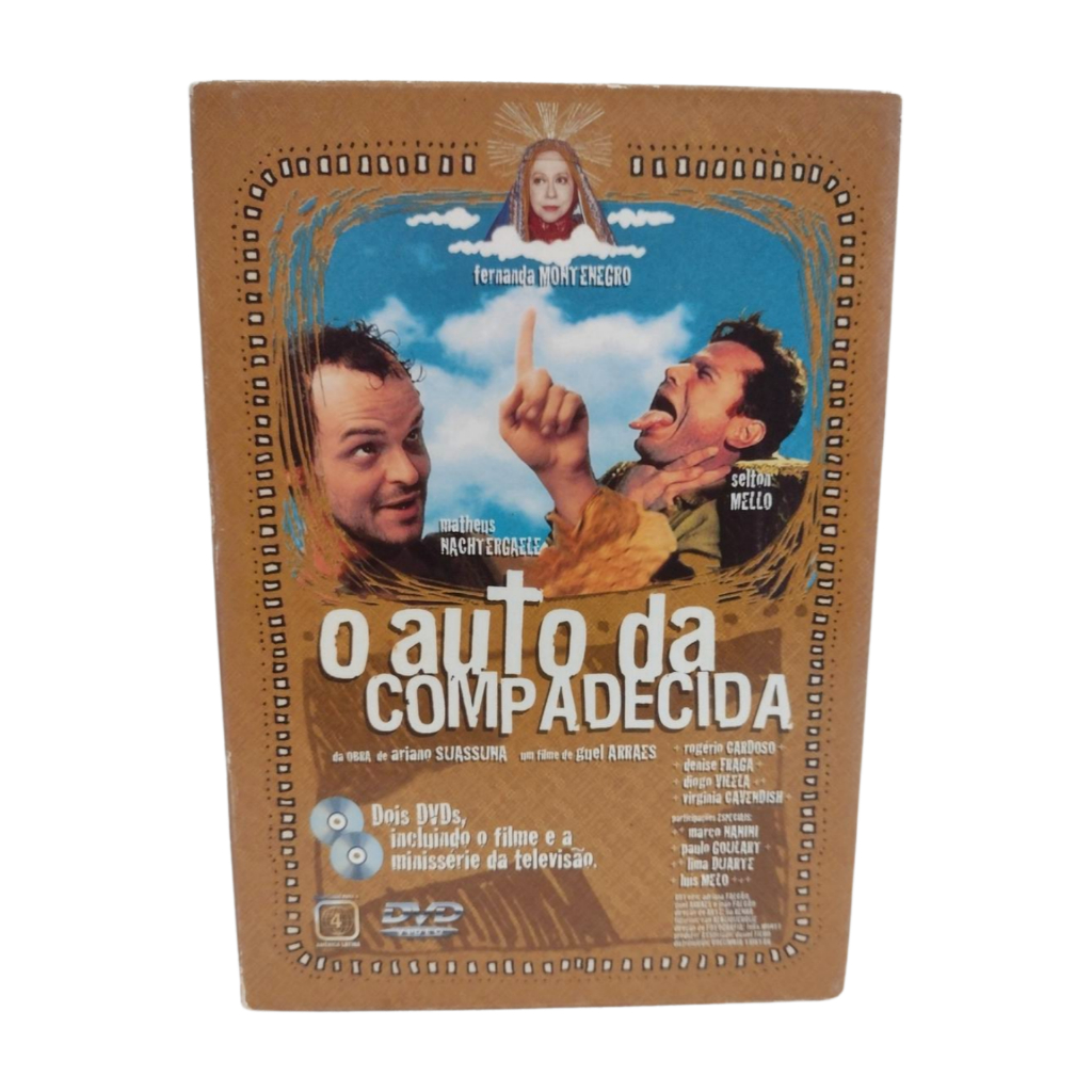 Box Dvd Duplo O Auto Da Compadecida Original Filme + Mini Série da ...