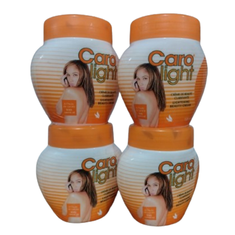 Creme Clareador Caro Light 120ml// Importado Kit 4 Unidades | Shopee Brasil