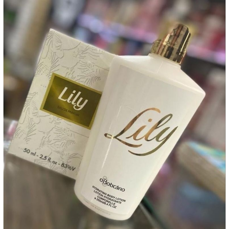 kit Lily- Perfume+ Hidratante corporal 250ml | Shopee Brasil