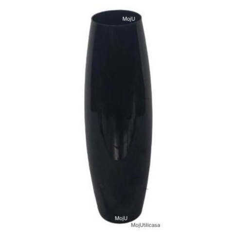 Vaso Oriental Vidro Grande Boleado Preto MojU 52 Cm de Altura | Shopee ...