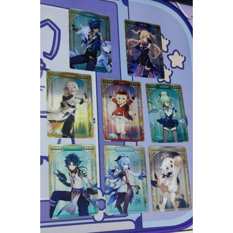 Cards Genshin Impact | Shopee Brasil