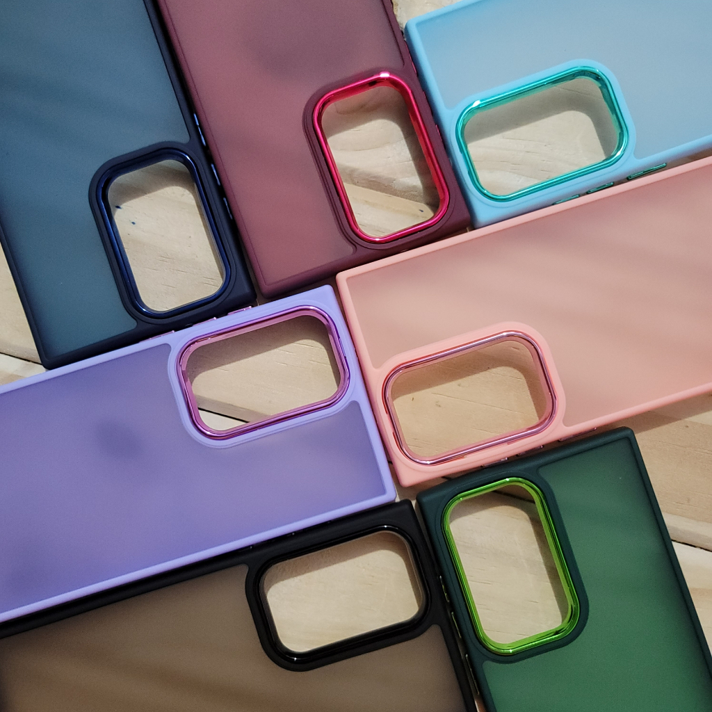 Capa Capinha SPACE Series Acrílico Fosca Colorida Anti Impacto Para Samsung Galaxy A10s/A12/A13 ...