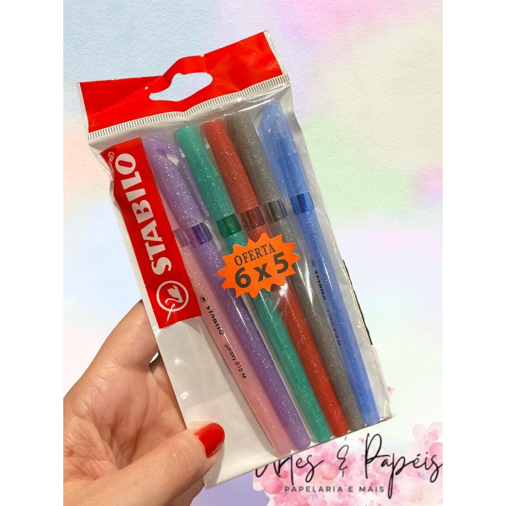 Caneta Stabilo Galaxy 818M | Shopee Brasil