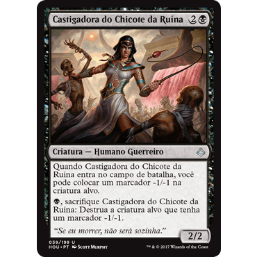 Castigadora do Chicote da Ruina - Magic The Gathering | Shopee Brasil
