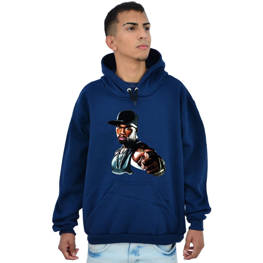 Moletom Estampado 50 cent hip hop exclusividade mega top | Shopee Brasil