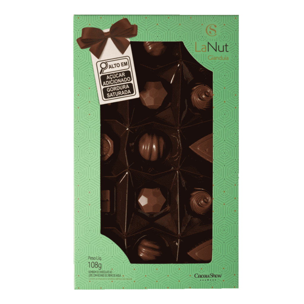 Mini Show Lanut 108g Chocolate Cacau Show Presente | Shopee Brasil