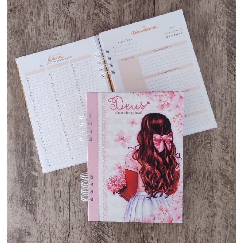 Planner Devocional - Modelo Garota | Shopee Brasil