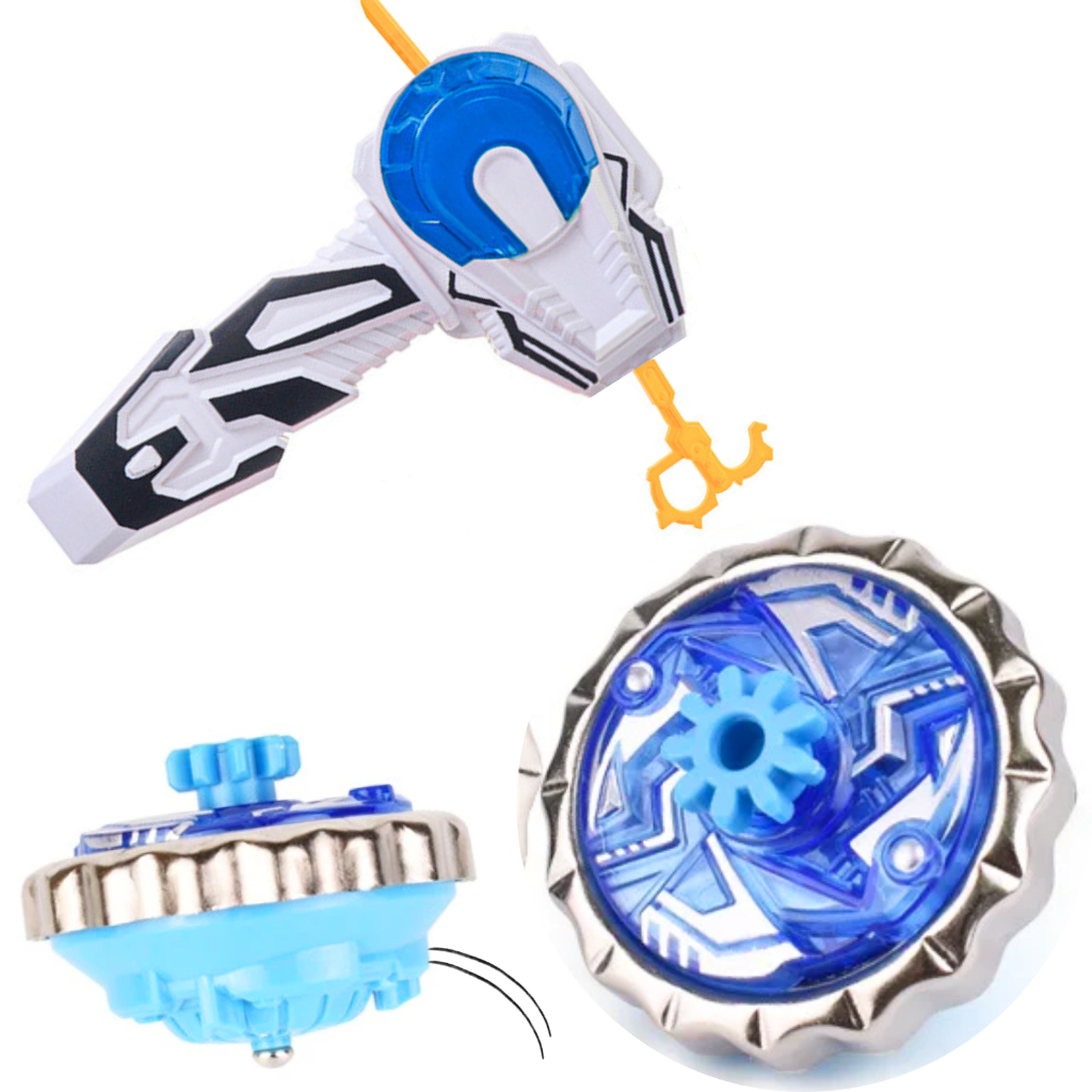 Bleibleide Bayblade Burst Com Lançador Tornado Kit Completo | Shopee Brasil