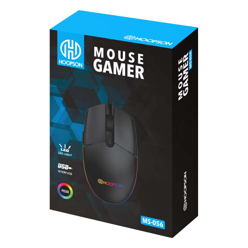 MOUSE GAMER HOOPSON MS-056 | Shopee Brasil