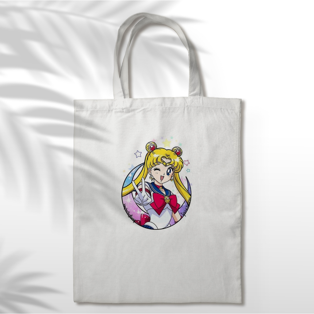 Ecobag Sailor Moon Sacola Personalizada Presente | Shopee Brasil