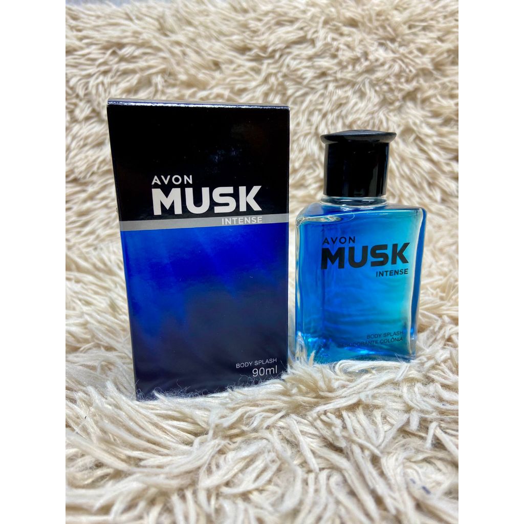 Colônia Body Splash Masculina Avon Musk Intense Blue Azul 90ml - avon ...