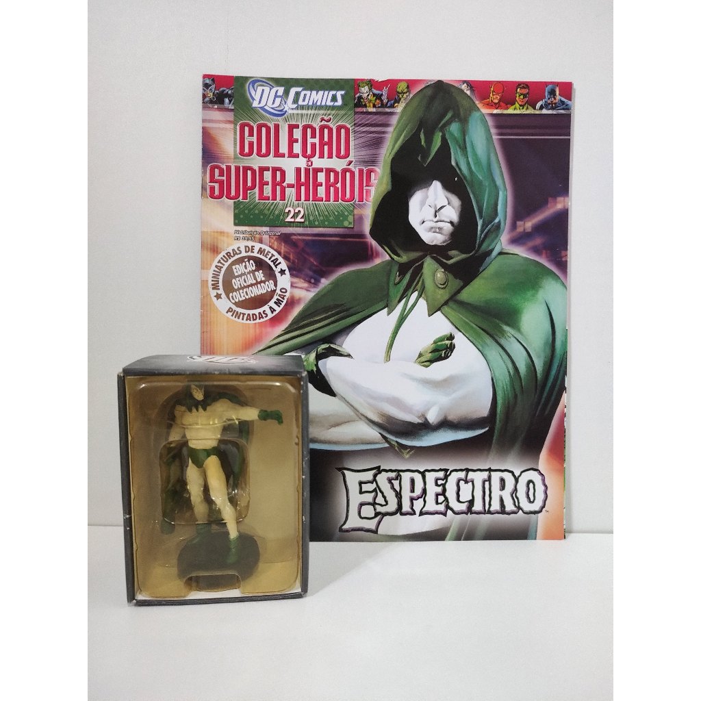 Miniatura Eaglemoss ED. 22 DC ESPECTRO | Shopee Brasil