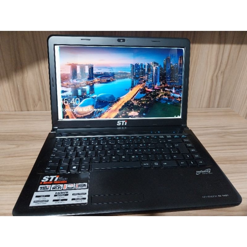 Notebook NI 1401 STI Infinity Semp Toshiba(para retirar peças) | Shopee ...