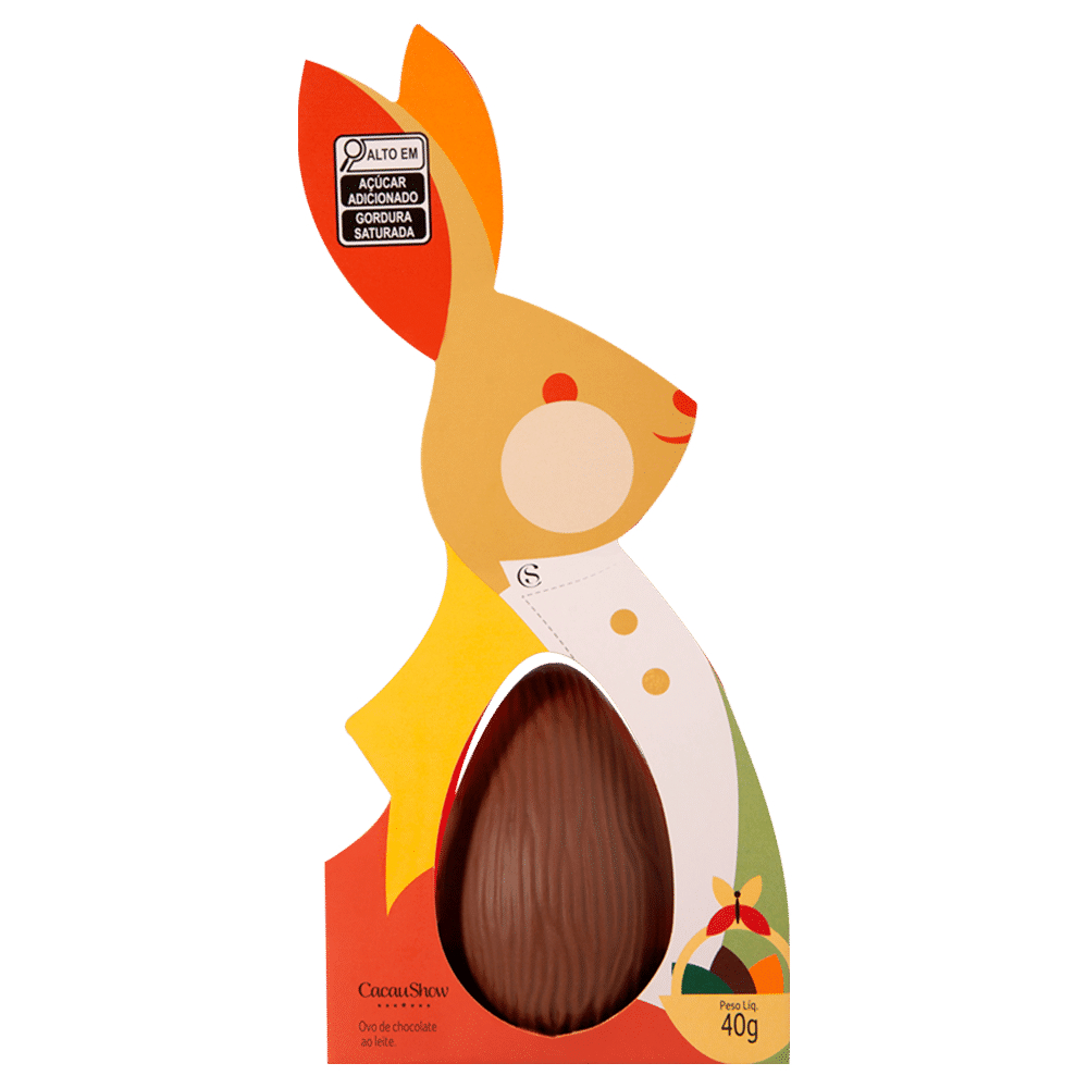 Ovo Cacau Magia Coelho Cacau Show Pascoa 40g | Shopee Brasil