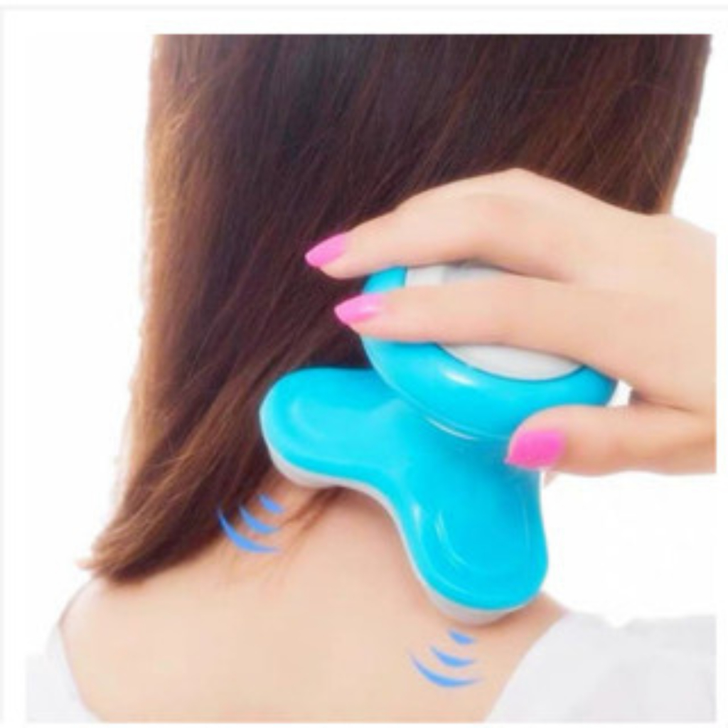 Mini Massageador Portátil Corporal para Relaxamento Tensão Elétrico USB ...