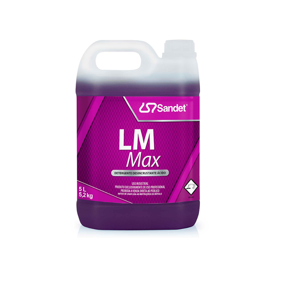LM Max Sandet Ativado Intercap Desincrustante Limpa Alumínio | Shopee ...