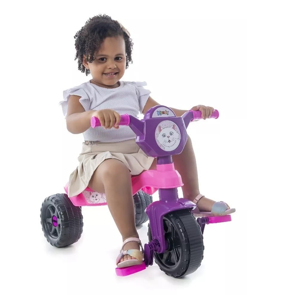 Totoka Velotrol Infantil Motoca Tico-tico Pets Gatinha | Shopee Brasil