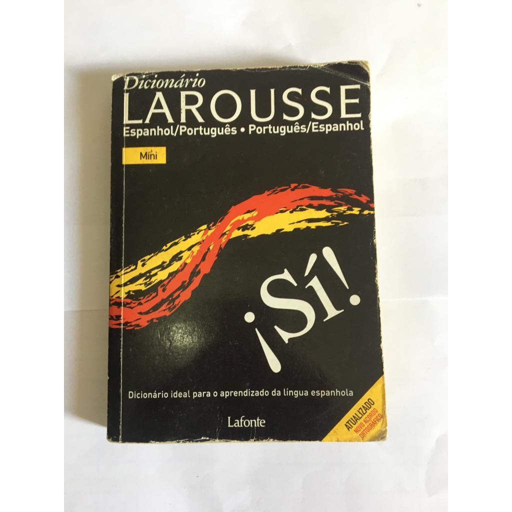 Mini Dicionario Larousse - Espanhol | Shopee Brasil