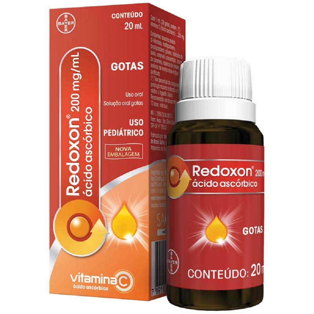 Redoxon gotas 20mL vitamina C pediátrico criança infantil | Shopee Brasil