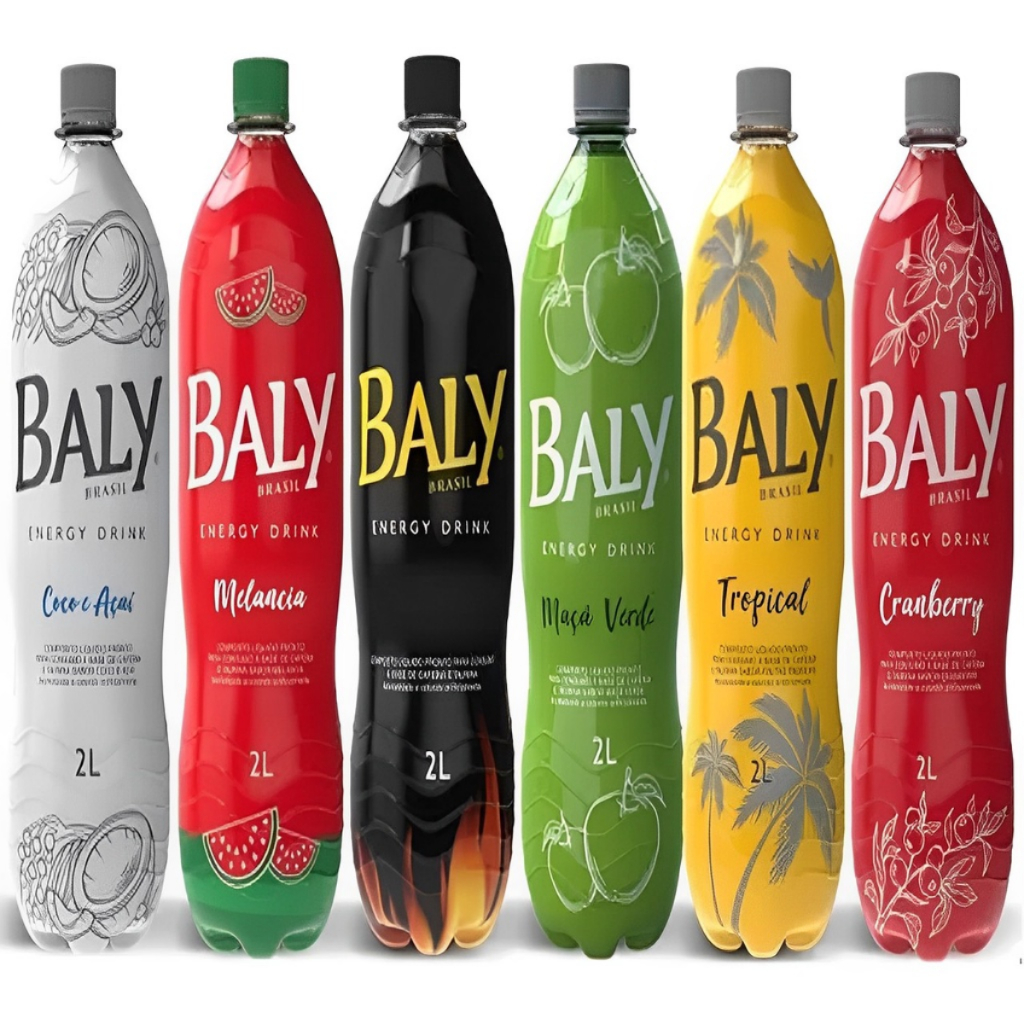 Energeticos Baly drink- Sabores variados 2L | Shopee Brasil