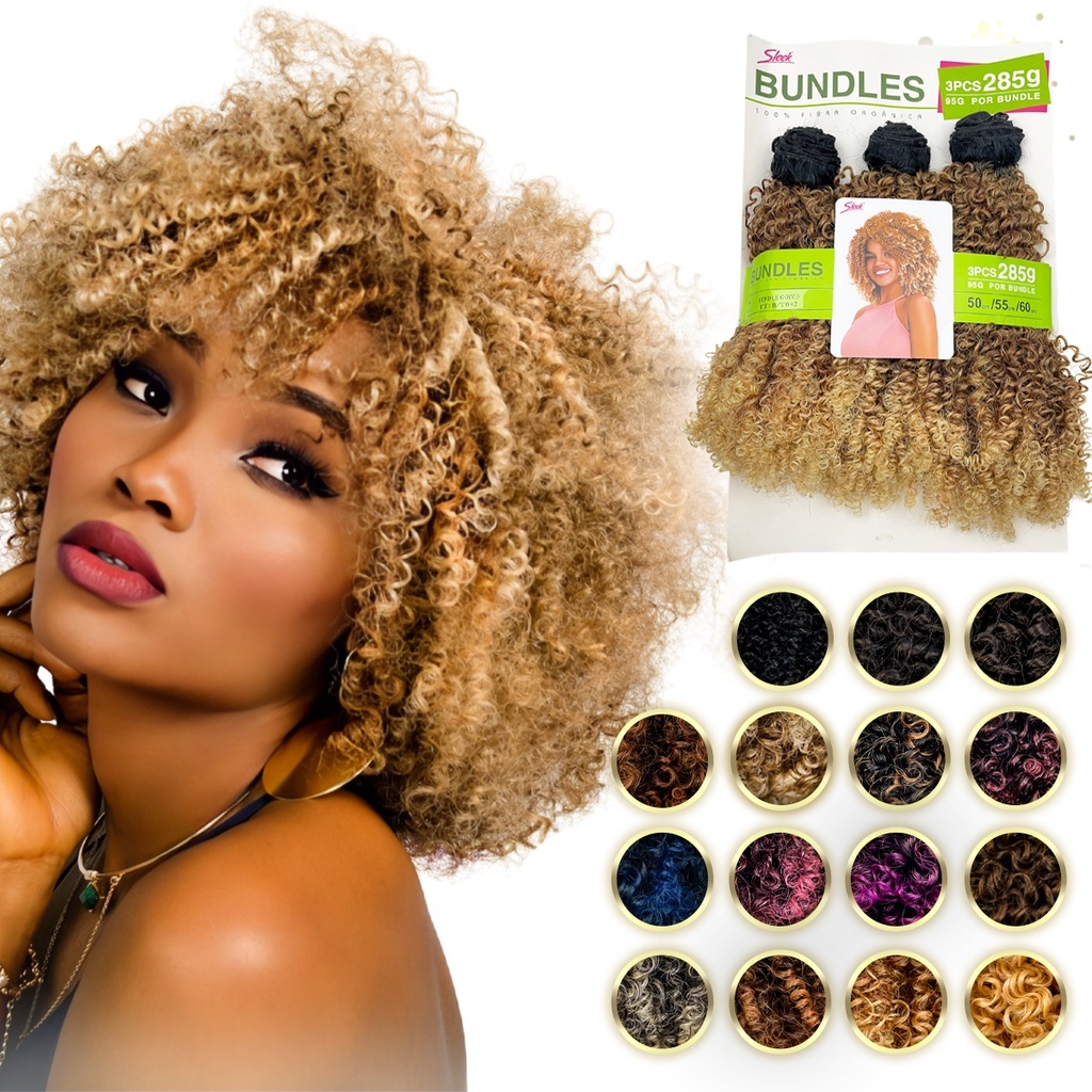 BUNDLES GOIVO - SLEEK - CABELO ORGÂNICO | Shopee Brasil
