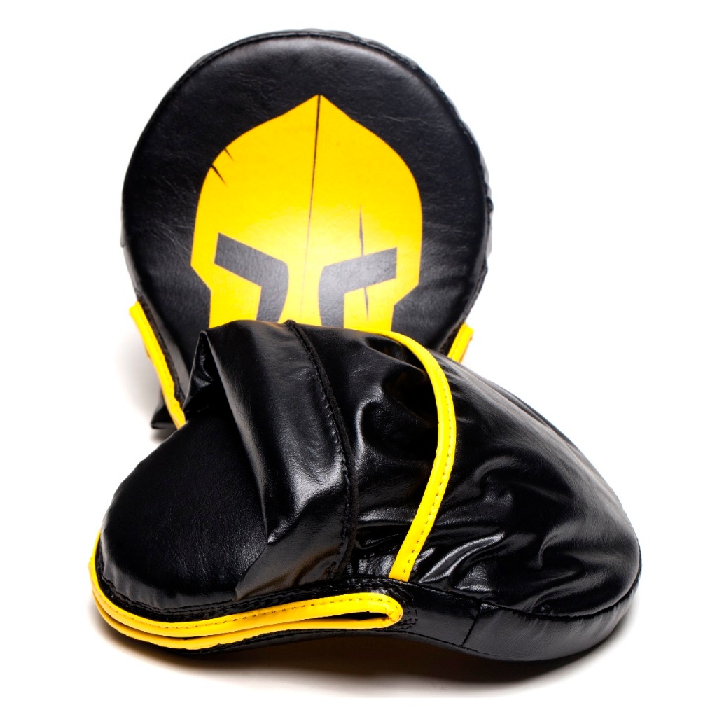 Boxer Boxe Alvo de Soco PU Redondo Grande Alvo de Mão Equipamento de ...