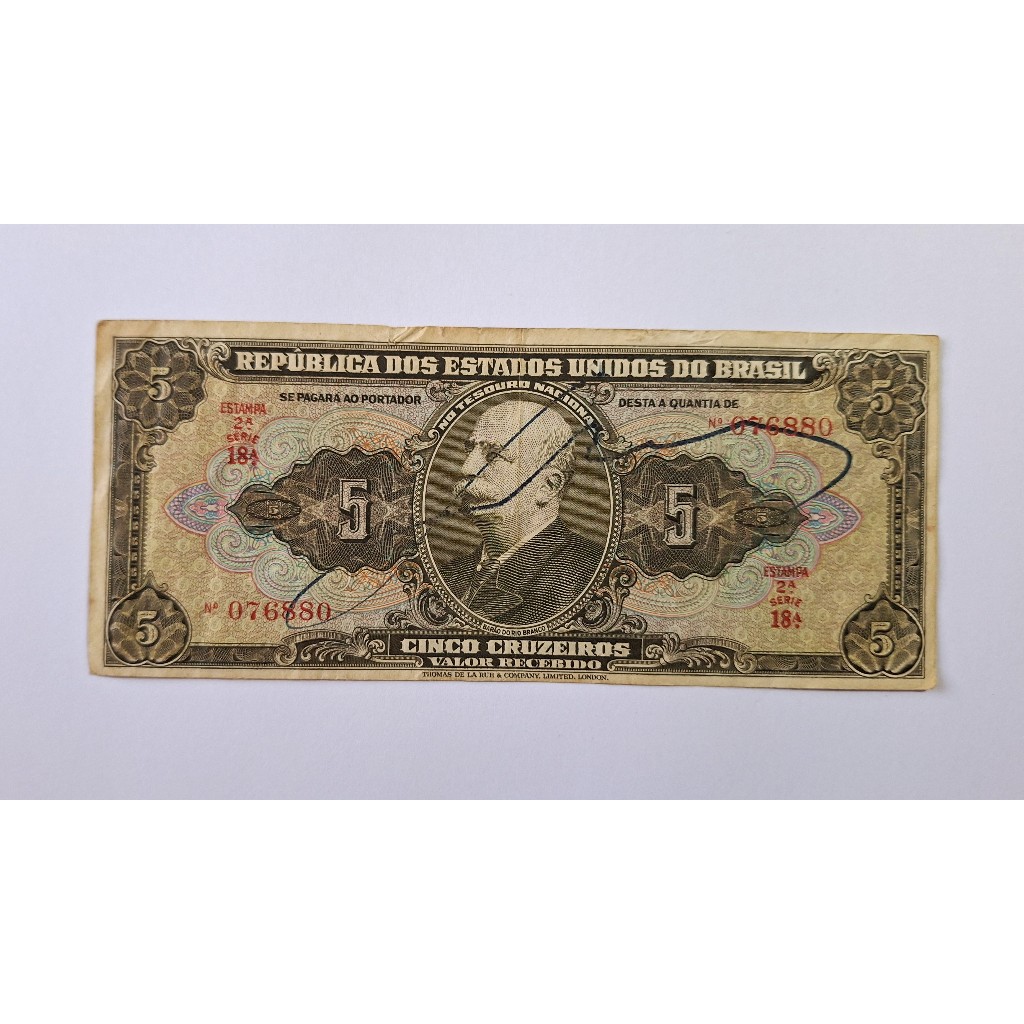 AN992= CEDULA BRASIL AUTOGRAFADA DETALHES ABAIXO | Shopee Brasil