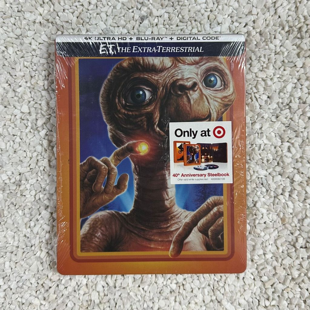 E.T. O Extraterrestre Steelbook 4K Ultra HD + Blu-ray Dublado/leg ...