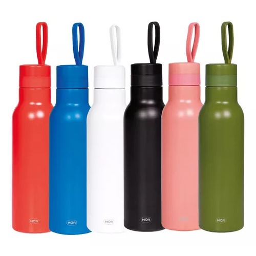 Garrafa Térmica Colors 500ml Inox MOR Ideal Para Escola Viagens e ...