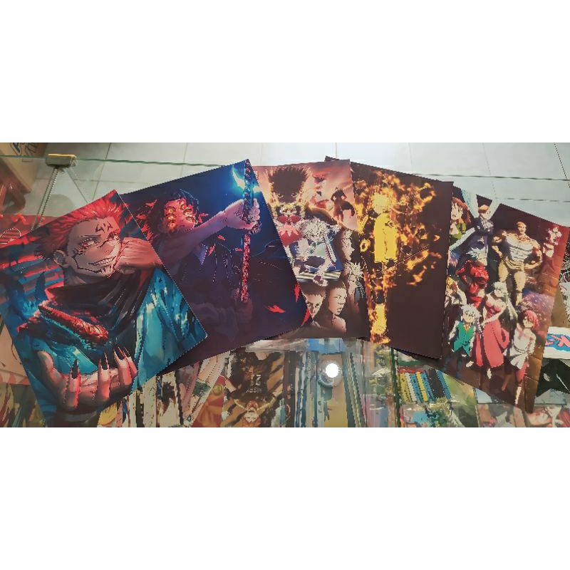 poster de anime A4 20x28 personalizado com o tema que você desejar ...