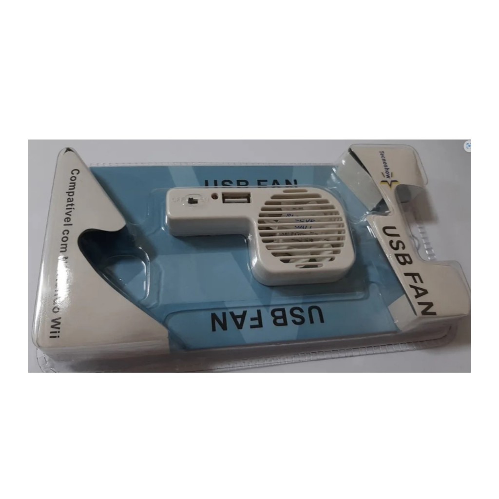Mini Cooler Usb Fan Exaustor De Calor P/ Wii | Shopee Brasil