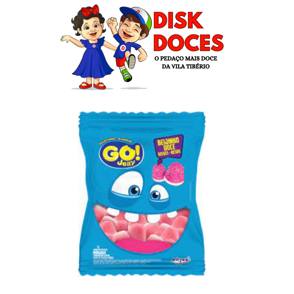 Bala de Goma Go Jelly Riclan 250g | Shopee Brasil