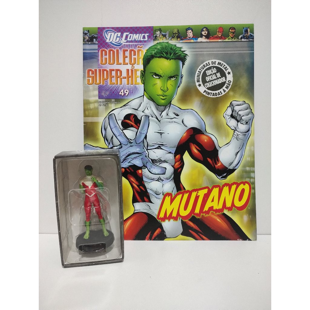 Miniatura Eaglemoss ED. 49 DC MUTANO | Shopee Brasil