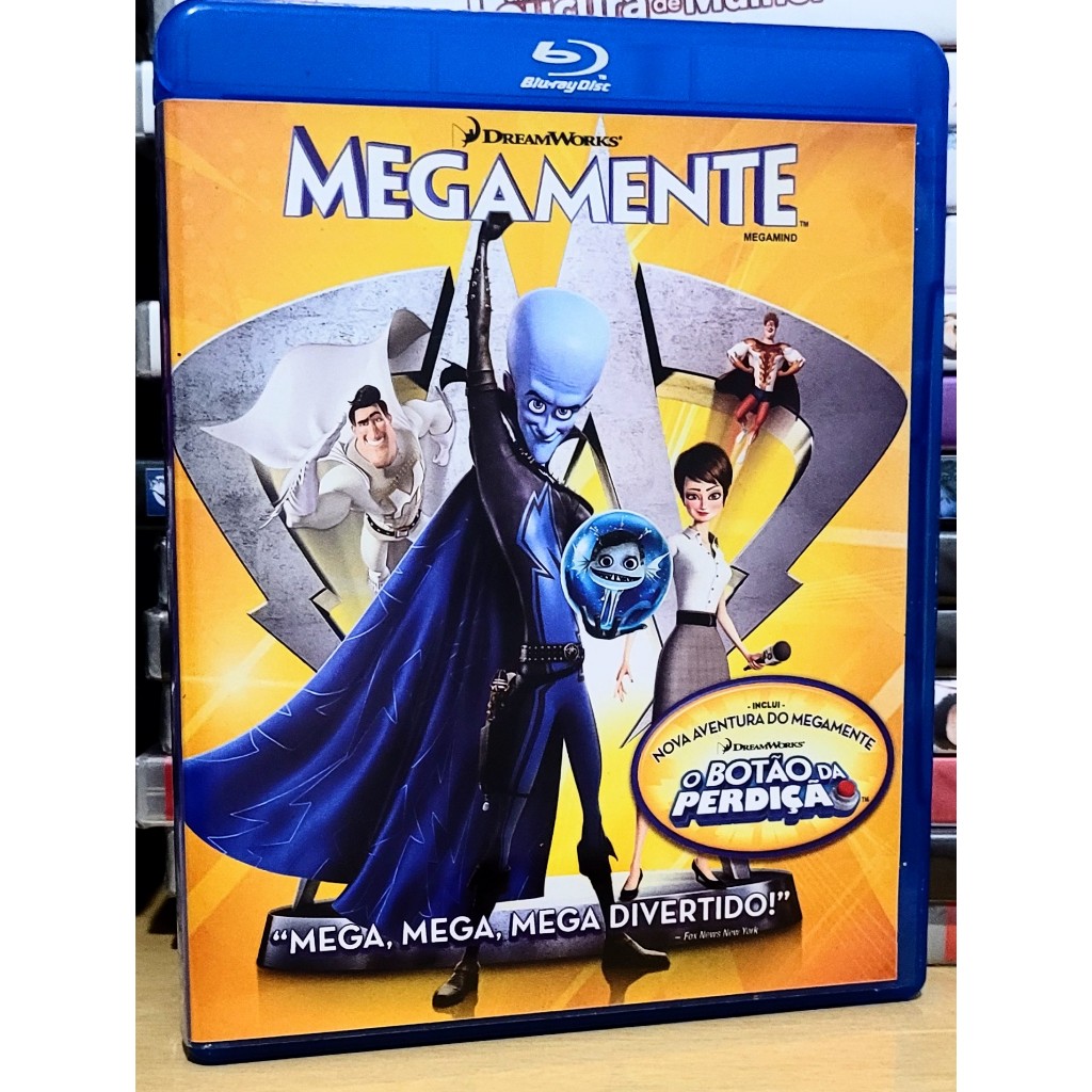 Blu-ray Megamente - Dreamworks (Original Seminovo) | Shopee Brasil