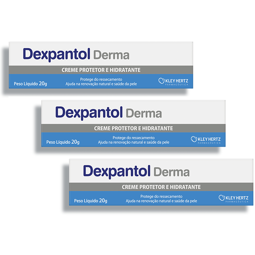 Kit 3 Dexpantenol Derma creme 20g Dexpantol ( Similar a Bepantol Derma ...