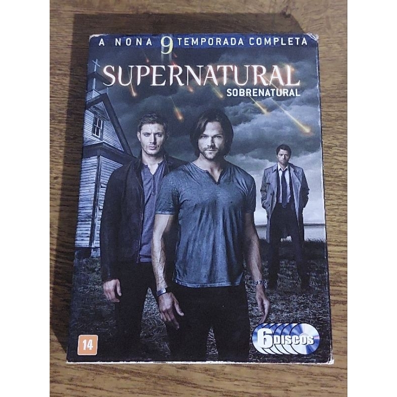 DVD: Supernatural 9 Temporada (Nona Temporada) | Shopee Brasil