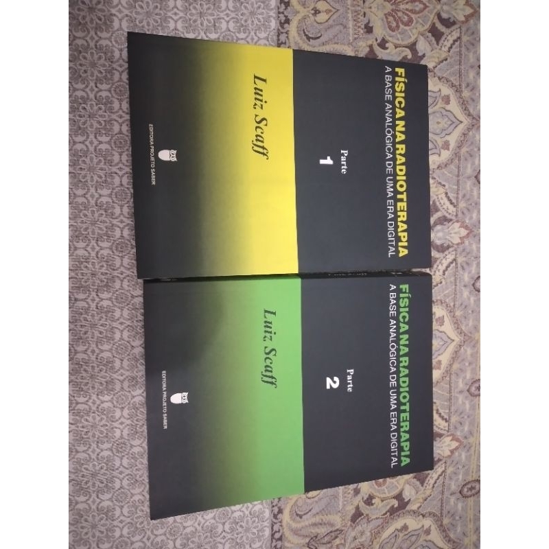 Livros Física na Radioterapia - 2 livros - Luiz Scaff | Shopee Brasil
