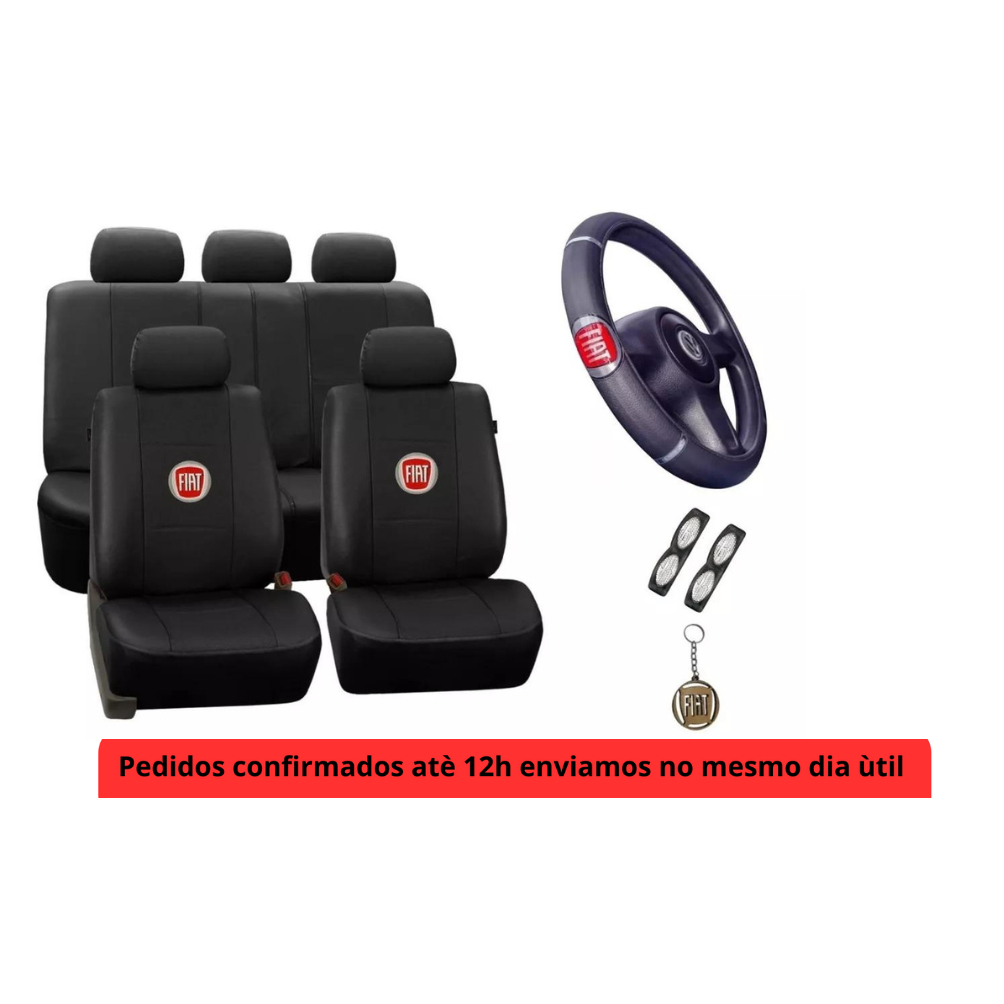 Capa de banco couro automotivo para carros fiat Stilo Tempra Uno Marea ...