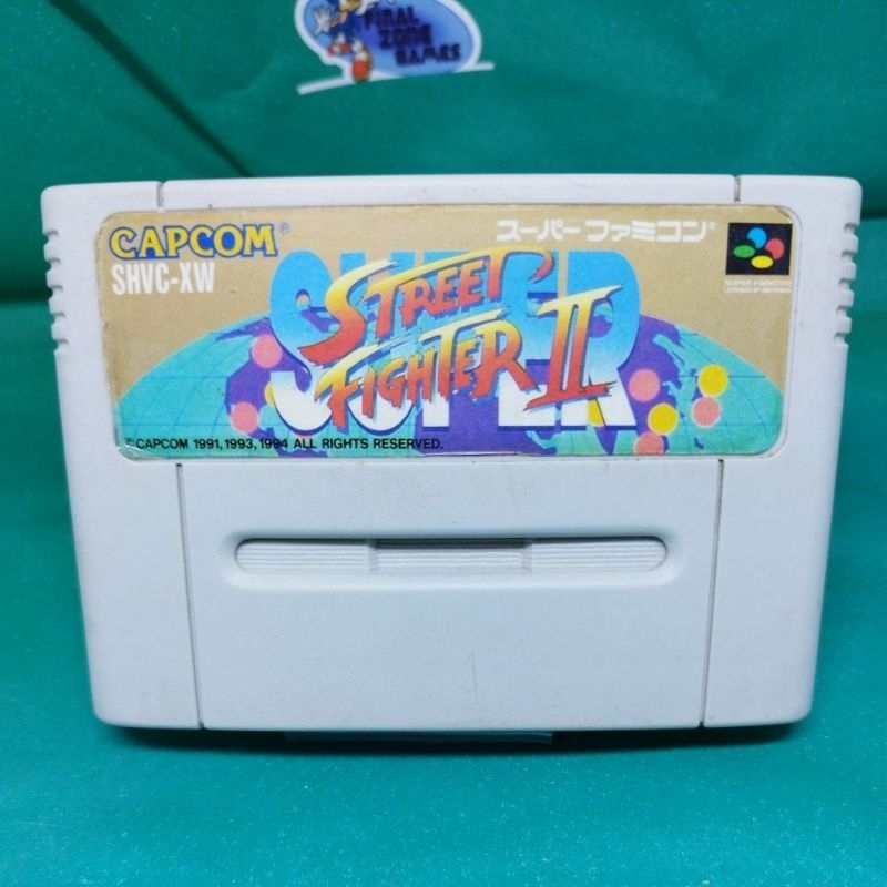 Jogo Street Fighter 2 Super Nintendo Snes Chip Original | Shopee Brasil