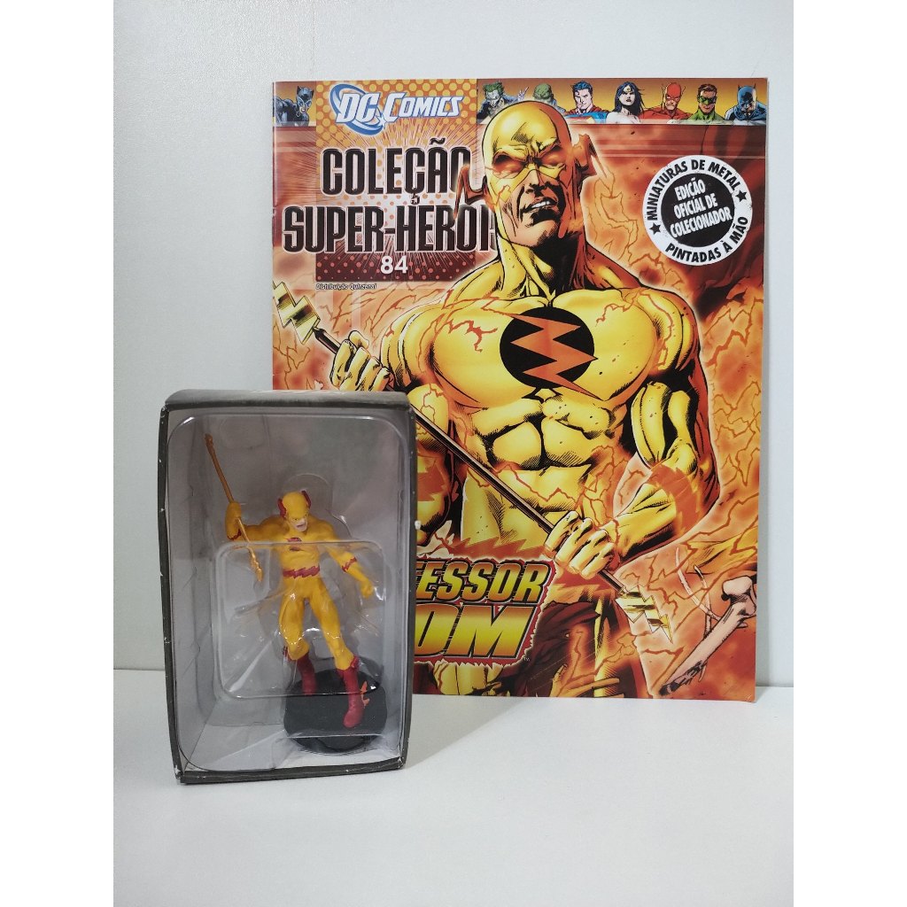 Miniatura Eaglemoss ED. 84 DC PROFESSOR ZOOM | Shopee Brasil