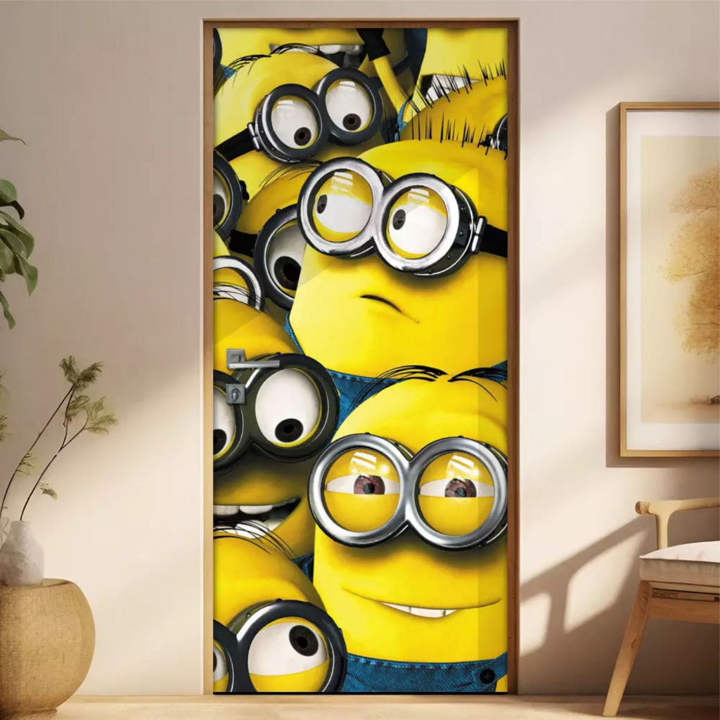 Adesivo para Porta Minions 2 | Shopee Brasil