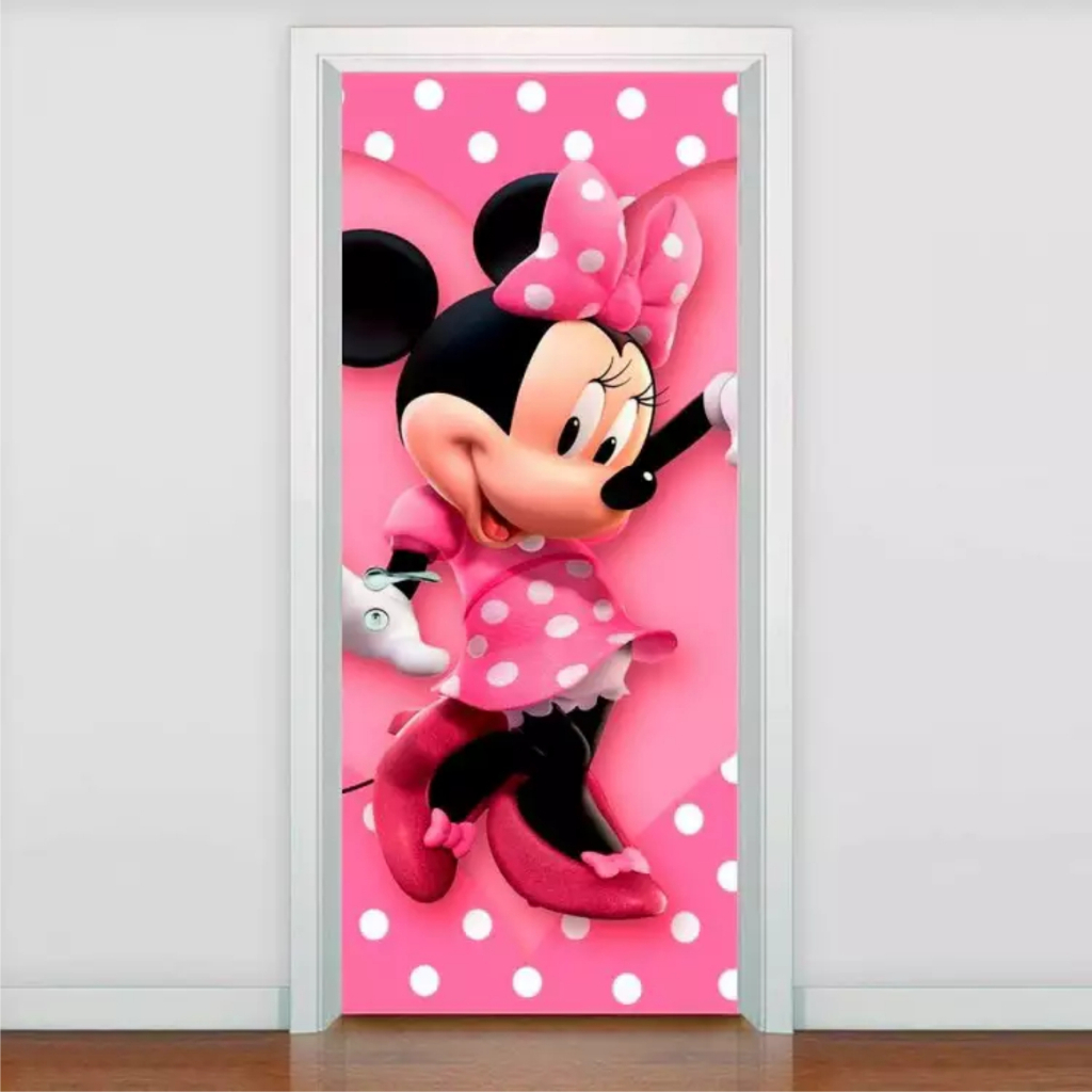 Adesivo para Porta Minnie 2 | Shopee Brasil