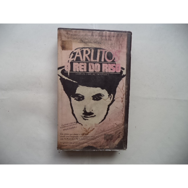 Fita Vhs Carlitos O Rei do Riso Original Dublado | Shopee Brasil