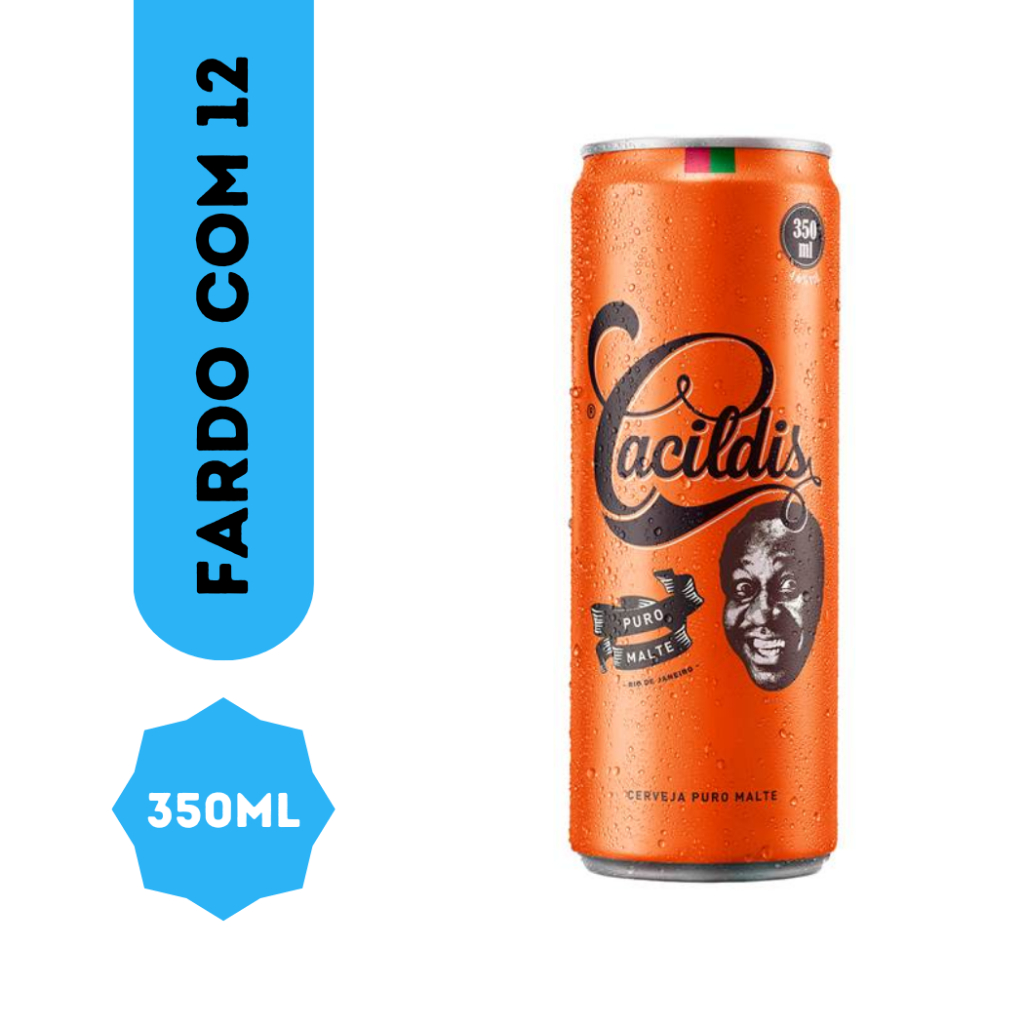 Cerveja Cacildis 350ml Pack 12 Latas | Shopee Brasil