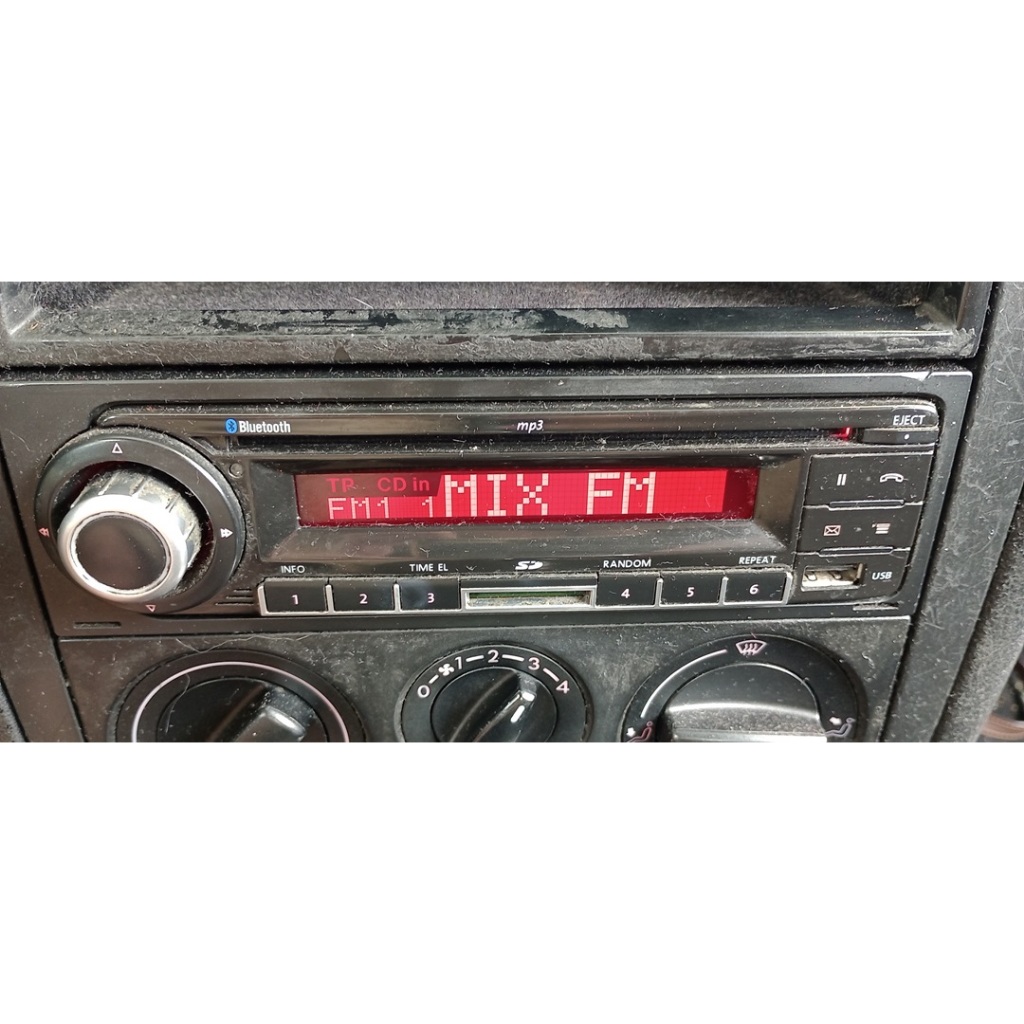 RADIO CD + MP3 BLUETOOTH ORIGINAL VW GOL GOLF FOX GOL PARATI SAVEIRO CROSFOX - ETC - COM CODE ...